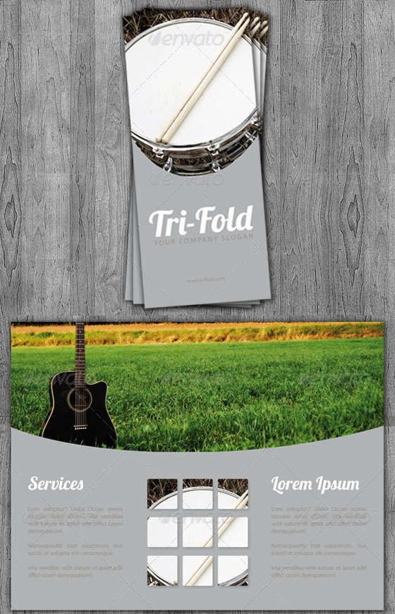 Creative Tri-fold Brochure Design Templates | EntheosWeb