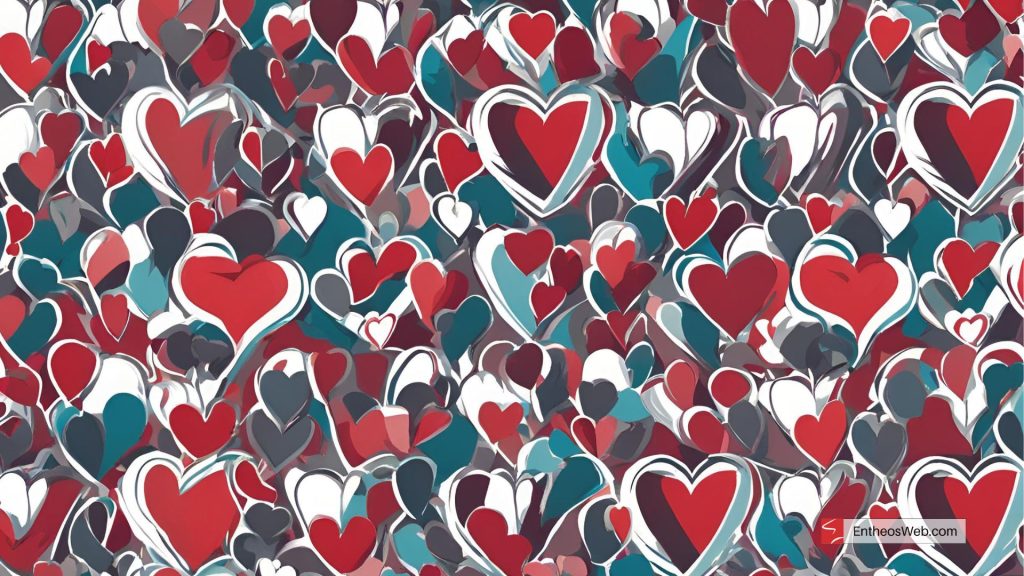 Hearts Desktop Wallpaper Backgrounds & Screensavers | EntheosWeb