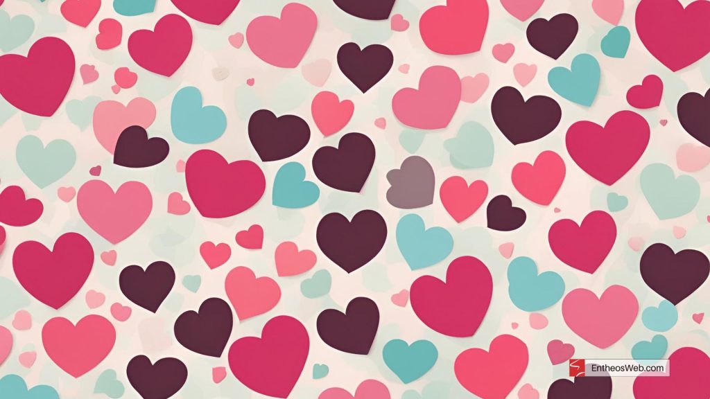 Hearts Desktop Wallpaper Backgrounds & Screensavers | EntheosWeb