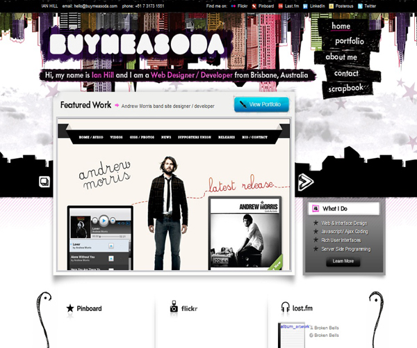Inspiring Collection of Hand Drawn Website Designs | EntheosWeb