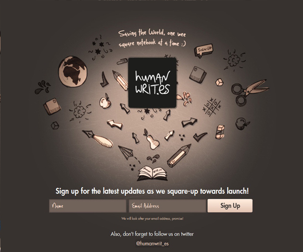 Inspiring Collection of Hand Drawn Website Designs | EntheosWeb