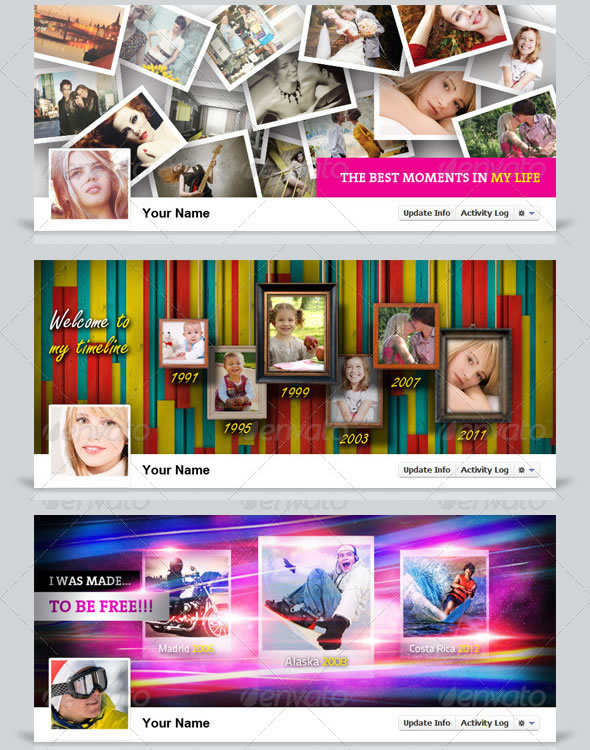 10 Facebook Timeline Designs That Will Blow You Away Pics