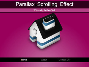 Parallax Scrolling Effect using CSS & jQuery | EntheosWeb