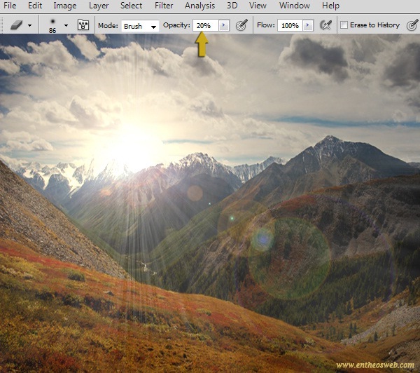 Create a Scenic Sun Rise in Photoshop | EntheosWeb