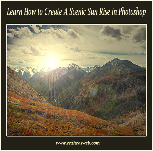 Create a Scenic Sun Rise in Photoshop | EntheosWeb