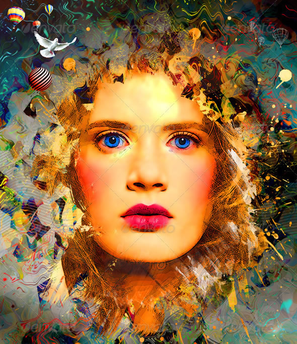 Mind-Blowing Artistic Portrait Photo Effects With Photoshop | EntheosWeb