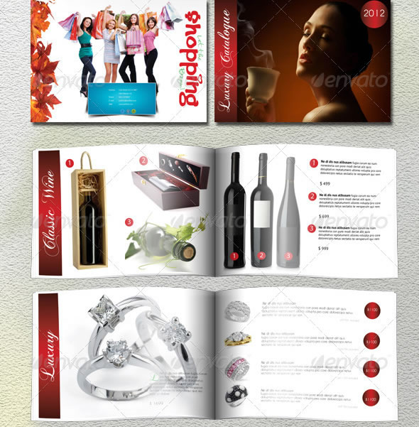 Professional Catalogue & Booklet Design Templates | EntheosWeb