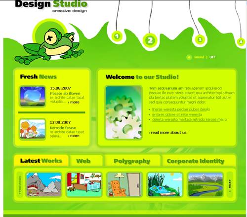 A selection of great-looking green websites to inspire you | EntheosWeb