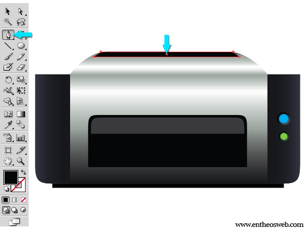 Learn to Make a Printer Vector in Illustrator | EntheosWeb