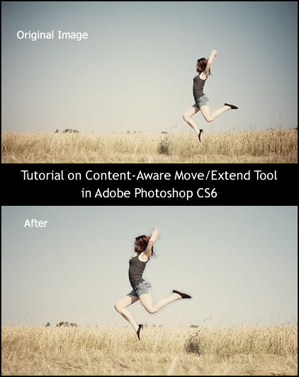 Tutorial on Content-Aware Move/Extend Tool in Adobe Photoshop CS6 | EntheosWeb