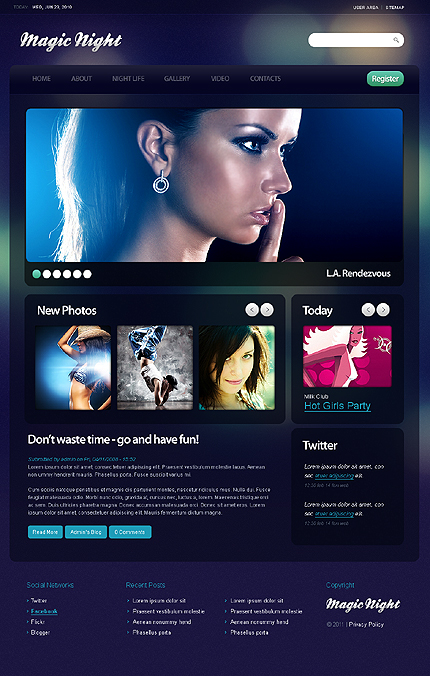 Best and Latest Drupal Website Templates | EntheosWeb