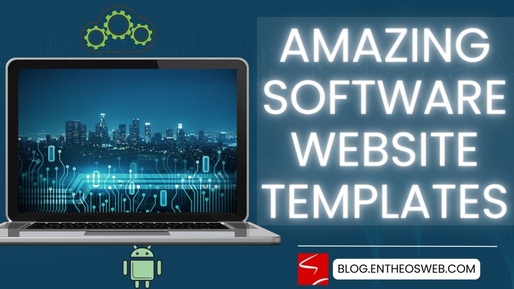Amazing Software Website Templates | EntheosWeb
