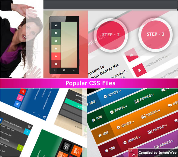 Popular CSS Files | EntheosWeb