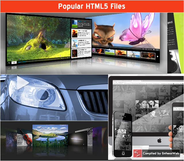 Popular HTML5 Files | EntheosWeb