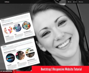 Bootstrap 3 Responsive Website Tutorial | EntheosWeb