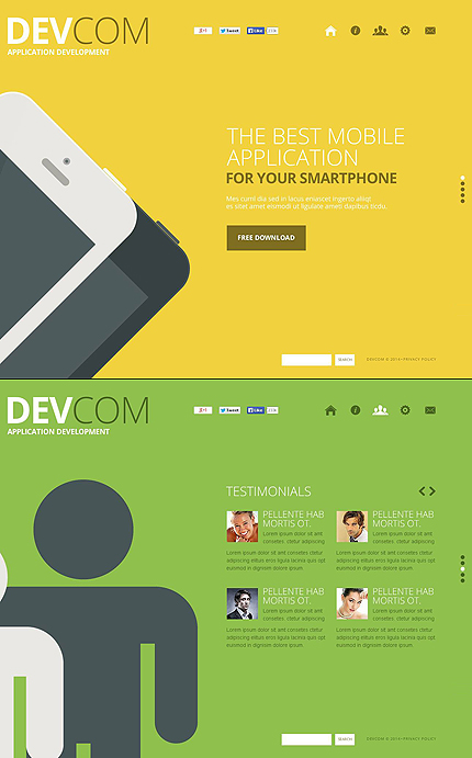 Flat User Interface as a Web Design Trend | EntheosWeb