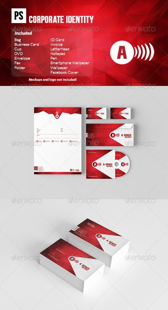 Outstanding Examples of Corporate Identity Templates - Stationary and ...
