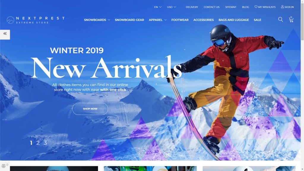 CRAZY Extreme Sports Website Templates | EntheosWeb