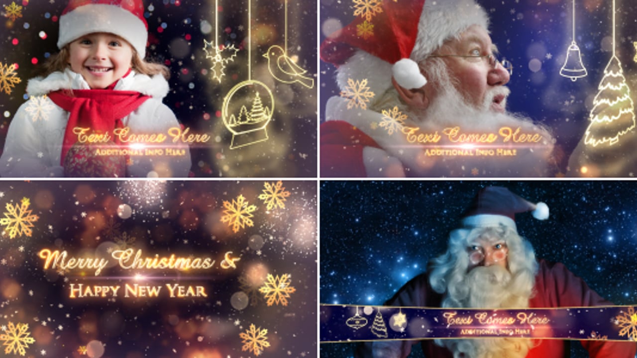 Awesome Animated Christmas Videos & Backgrounds | EntheosWeb