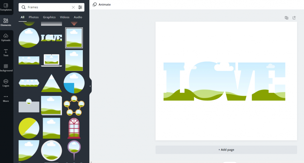 How To Create An Image Inside Text In Canva | EntheosWeb