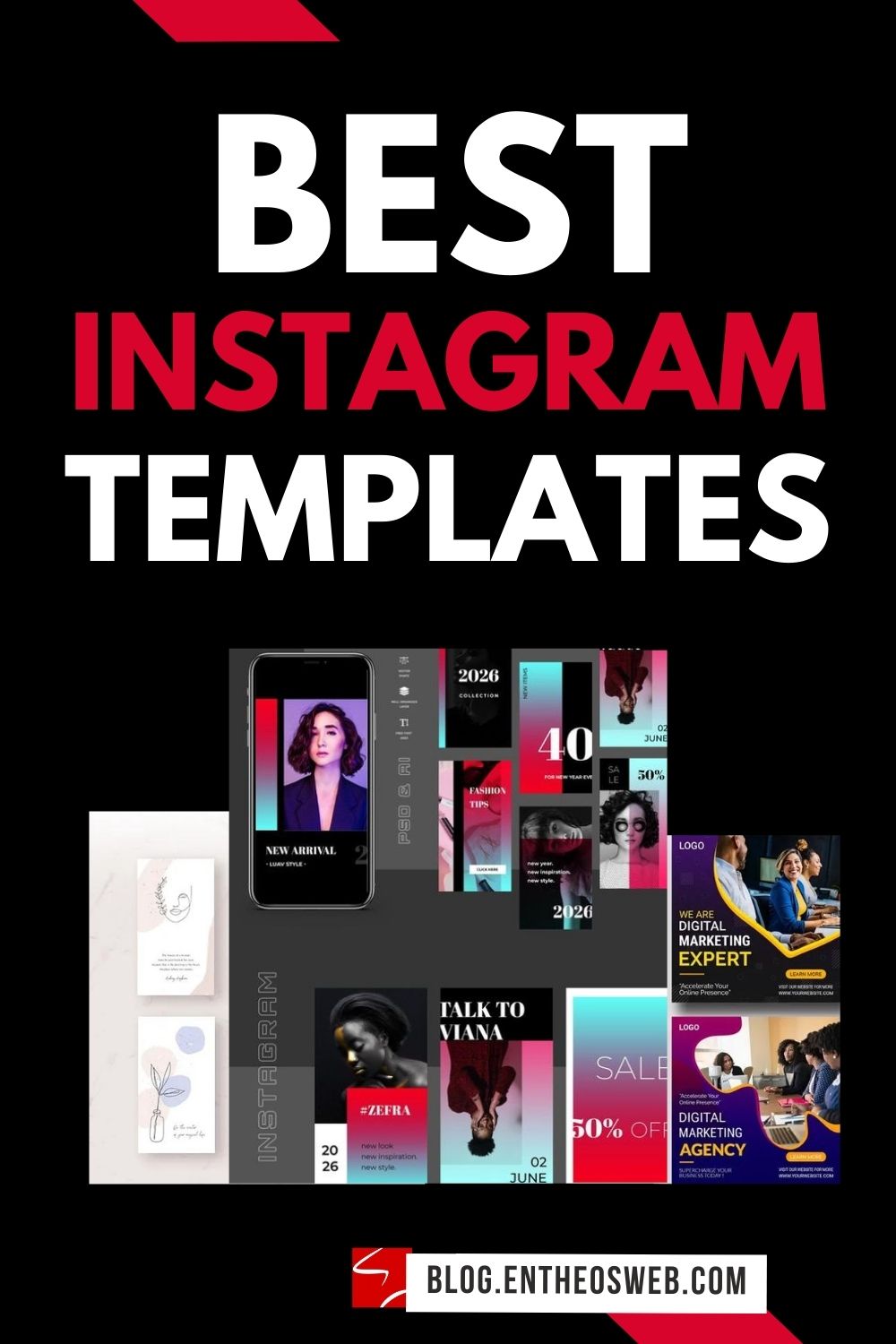 Best Instagram Templates | EntheosWeb