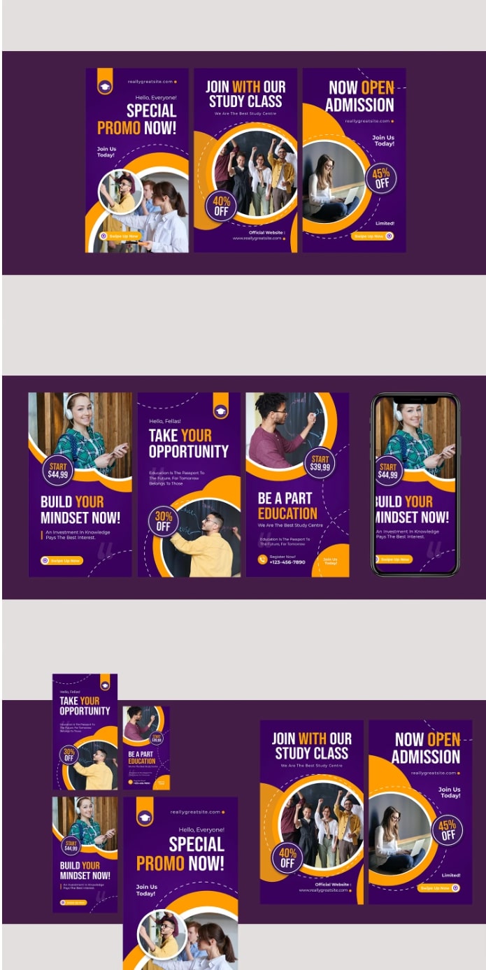 Creative Instagram Story Templates | EntheosWeb