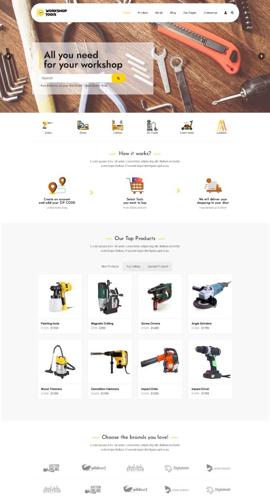 Best Woocommerce Themes | EntheosWeb
