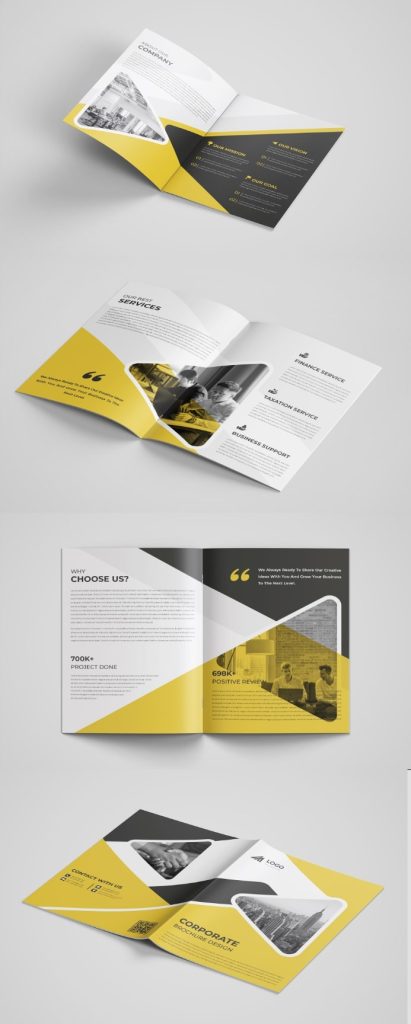 16 Page Brochure Design Templates | EntheosWeb
