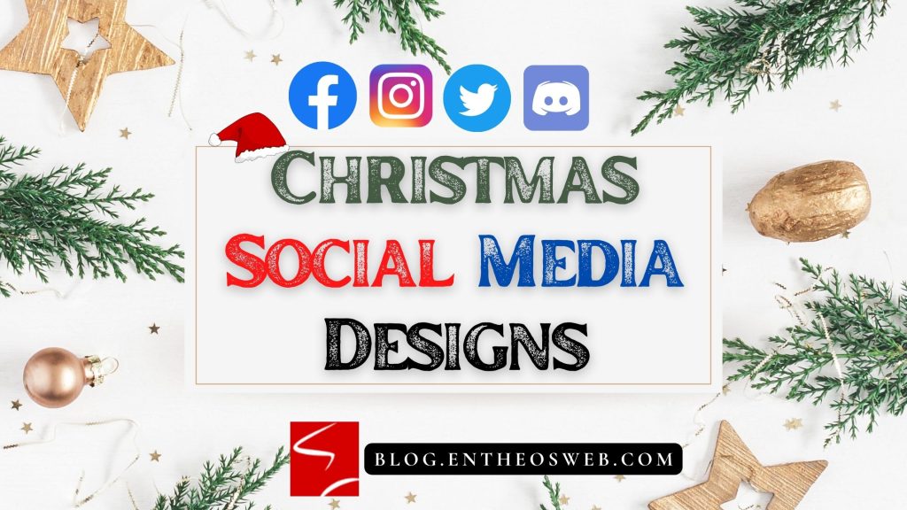 Beautiful Christmas Social Media Templates | EntheosWeb