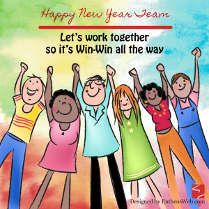 Happy New Year Team! Social Media ECards | EntheosWeb