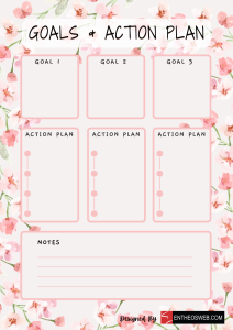 Free Floral Planners for Print – Daily, Weekly, Monthly, Yearly, Goals ...