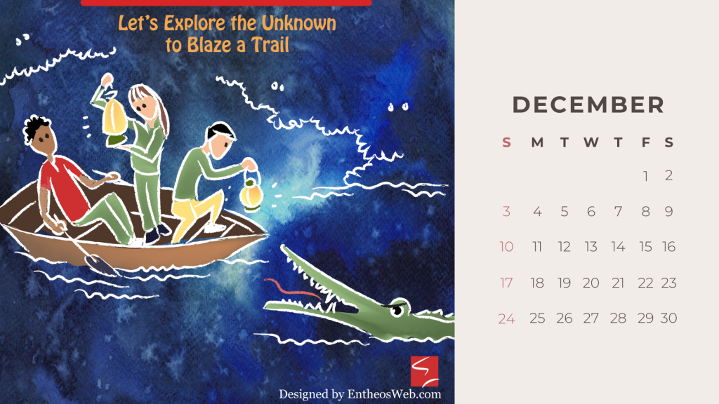 December Calendar Desktop Wallpaper | EntheosWeb