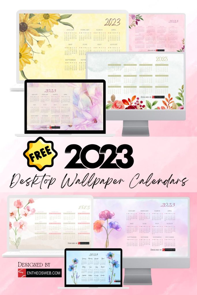 2023 Desktop Wallpaper Calendar Backgrounds » EntheosWeb