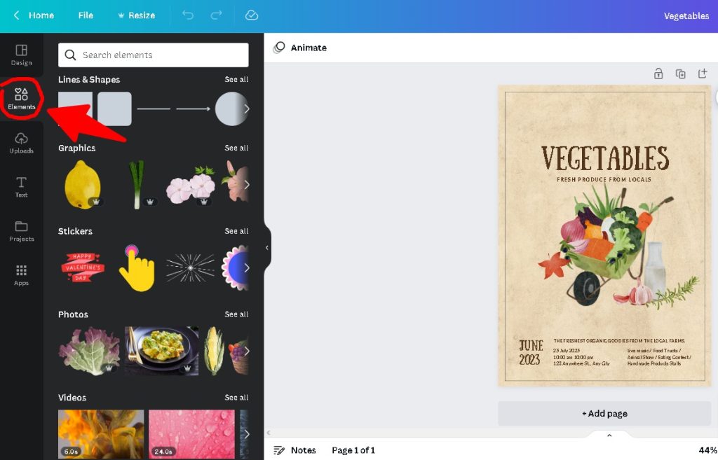How to Create a Flyer in Canva | EntheosWeb