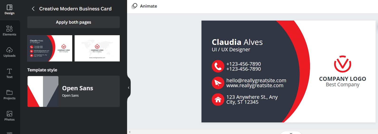 How To Create a Business Card with QR Code | EntheosWeb