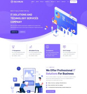 Creative 3D Website Template Designs | EntheosWeb