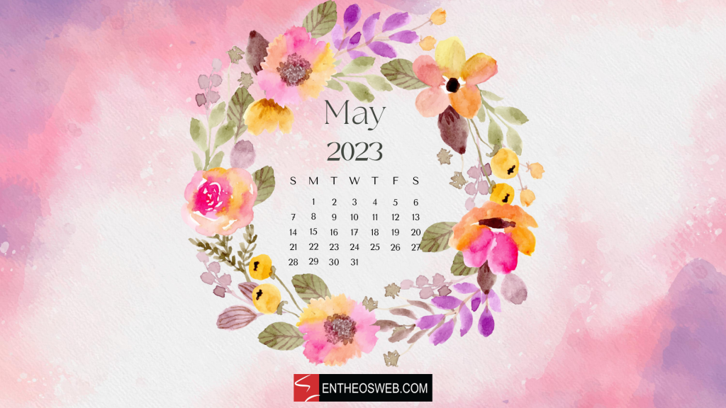 May Desktop Calendar Wallpaper | EntheosWeb
