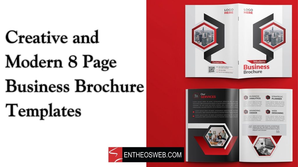 8 Page Business Brochure Templates – Creative and Modern Designs ...