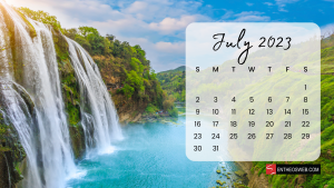July Calendar Desktop Wallpaper | EntheosWeb