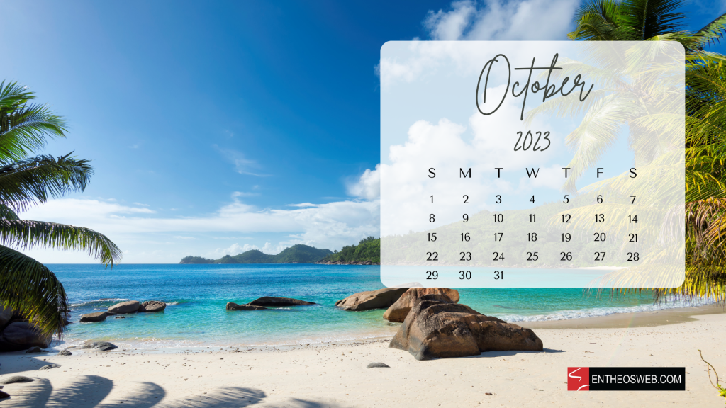 October Calendar Desktop Wallpaper Backgrounds | EntheosWeb