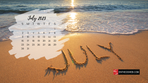 July Calendar Desktop Wallpaper | EntheosWeb
