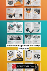 16 Page Brochure Design Ideas and Templates | EntheosWeb