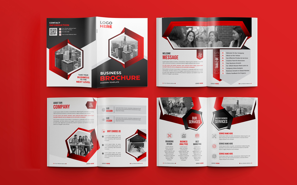 16 Page Brochure Design Ideas and Templates | EntheosWeb