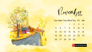 November Calendar Desktop Wallpaper | EntheosWeb