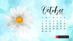 October Calendar Desktop Wallpaper Backgrounds | EntheosWeb