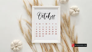 October Calendar Desktop Wallpaper Backgrounds | EntheosWeb