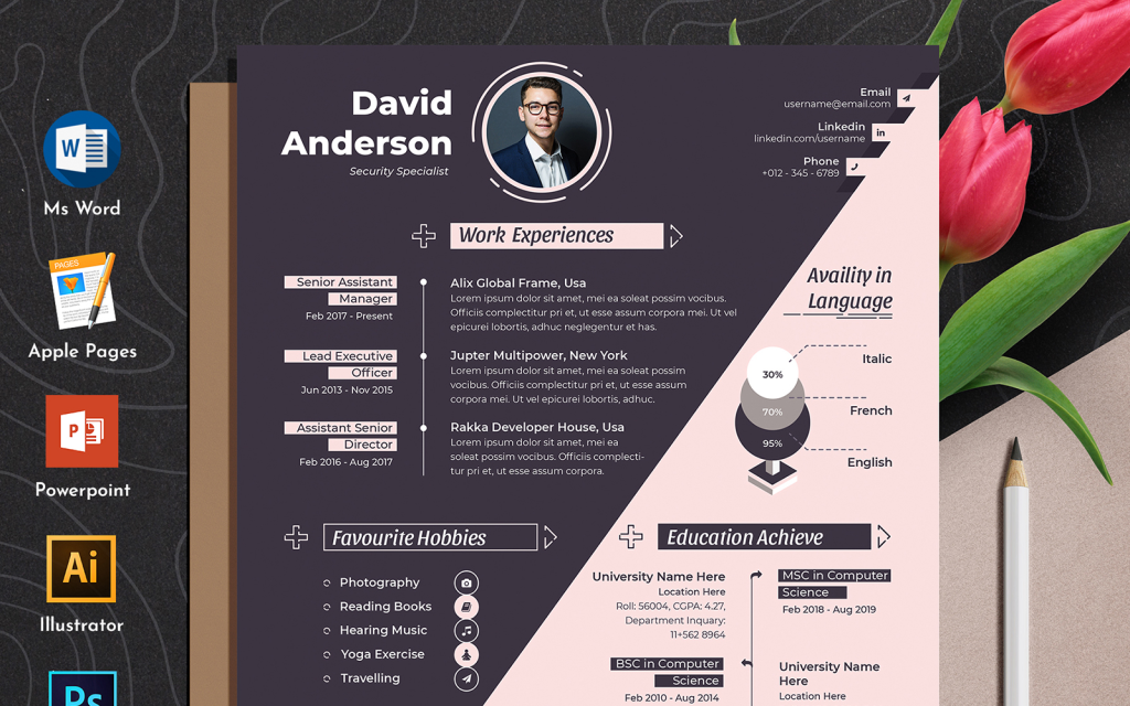 Creative Resume & CV Templates | EntheosWeb