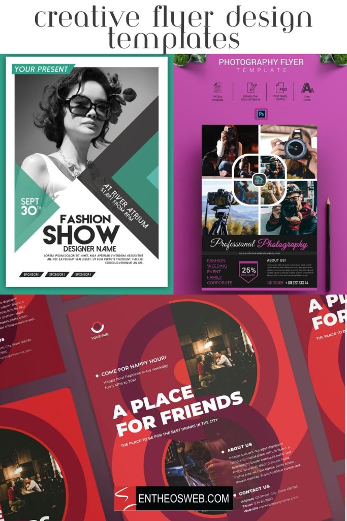 Creative Flyer Design Templates | EntheosWeb