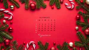 December Calendar Desktop Wallpaper | EntheosWeb