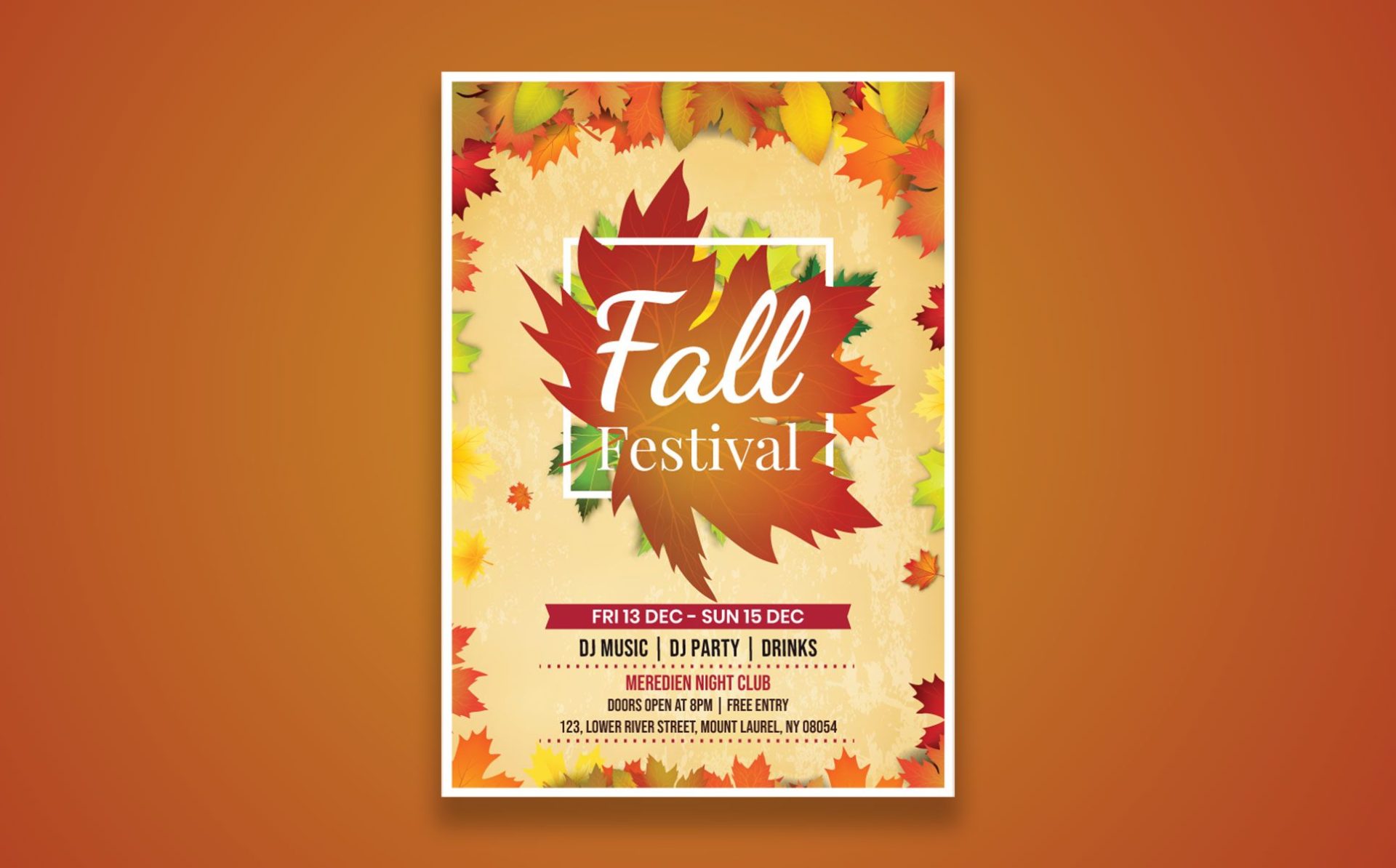 50 Thanksgiving, Fall & Autumn Flyer PSD Design Templates » EntheosWeb